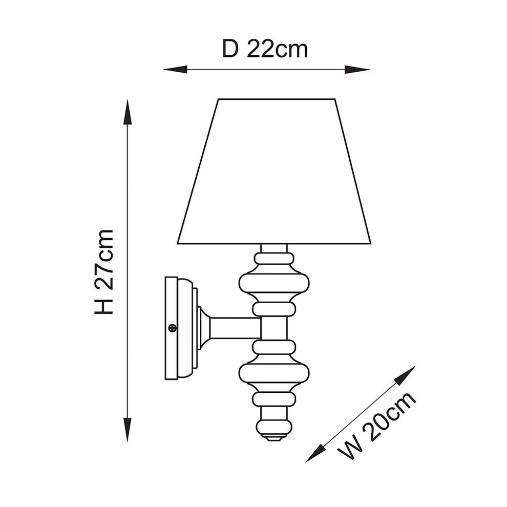 Carnaby & Ripple 20cm Wall – Ecclesall Lighting
