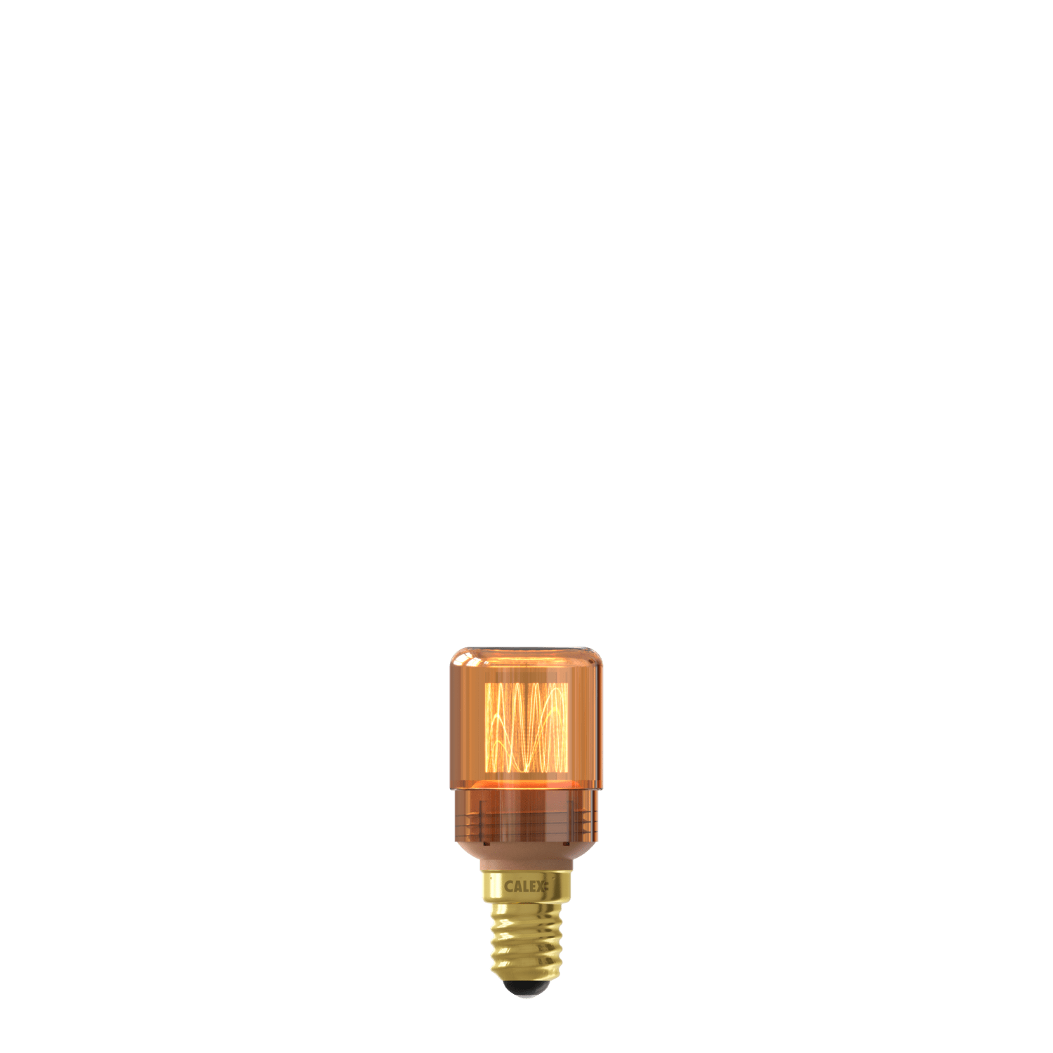 Calex Crown LED Bulb - E14 - T30 - Gold - 2.3W - Dimmable – Ecclesall ...